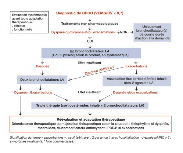 Algorithme de prise en charge thérapeutique de la BPCO | La Revue du ... Algorithme de prise en charge thérapeutique de la BPCO | La Revue du ...